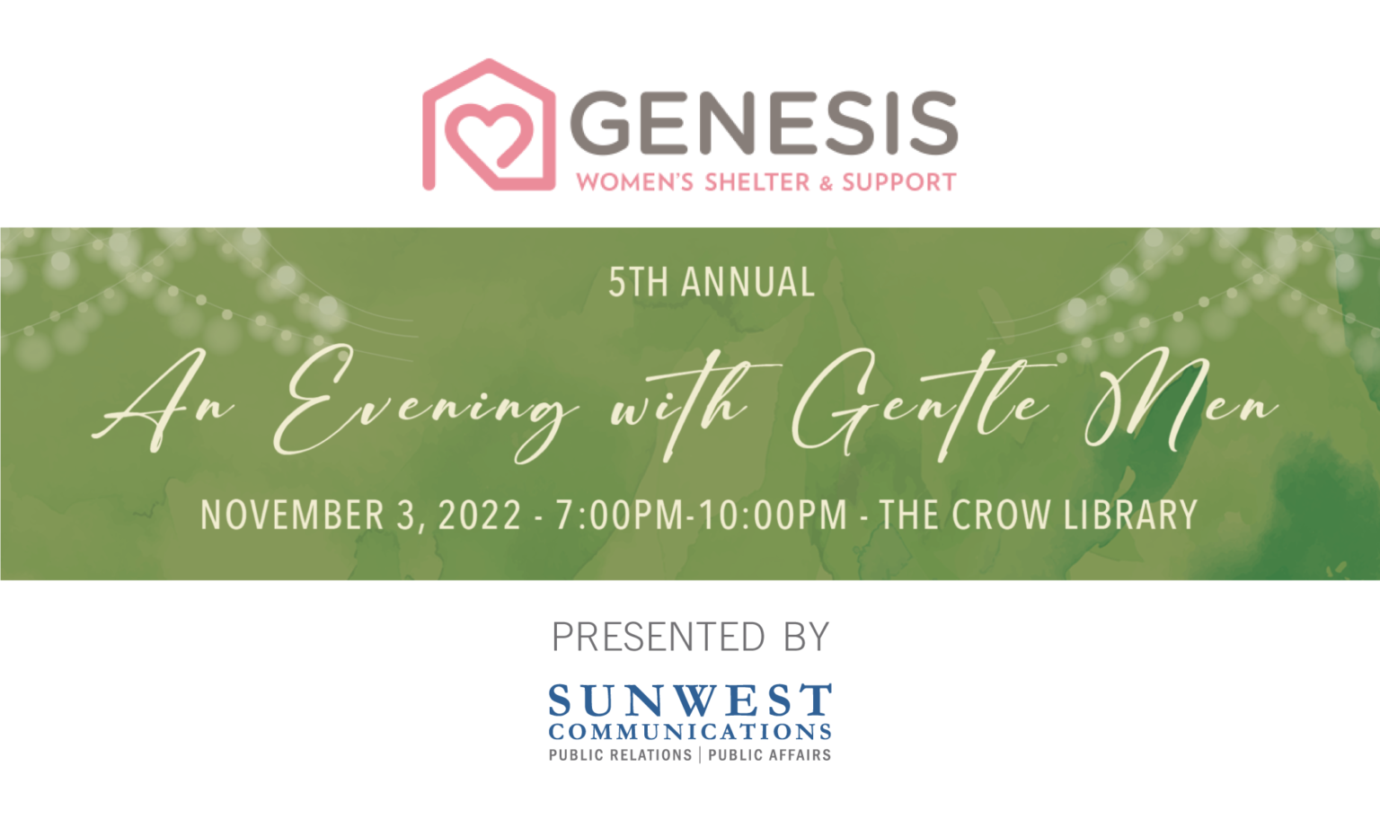 Sunwest Serves as Presenting Sponsor for Genesis Event - Sunwest ...